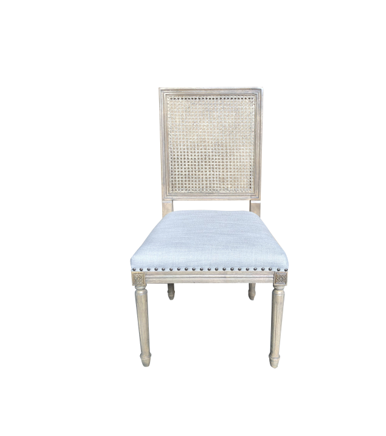 LOUIS SQUARE BACK DINING CHAIR | Textures Warehouse