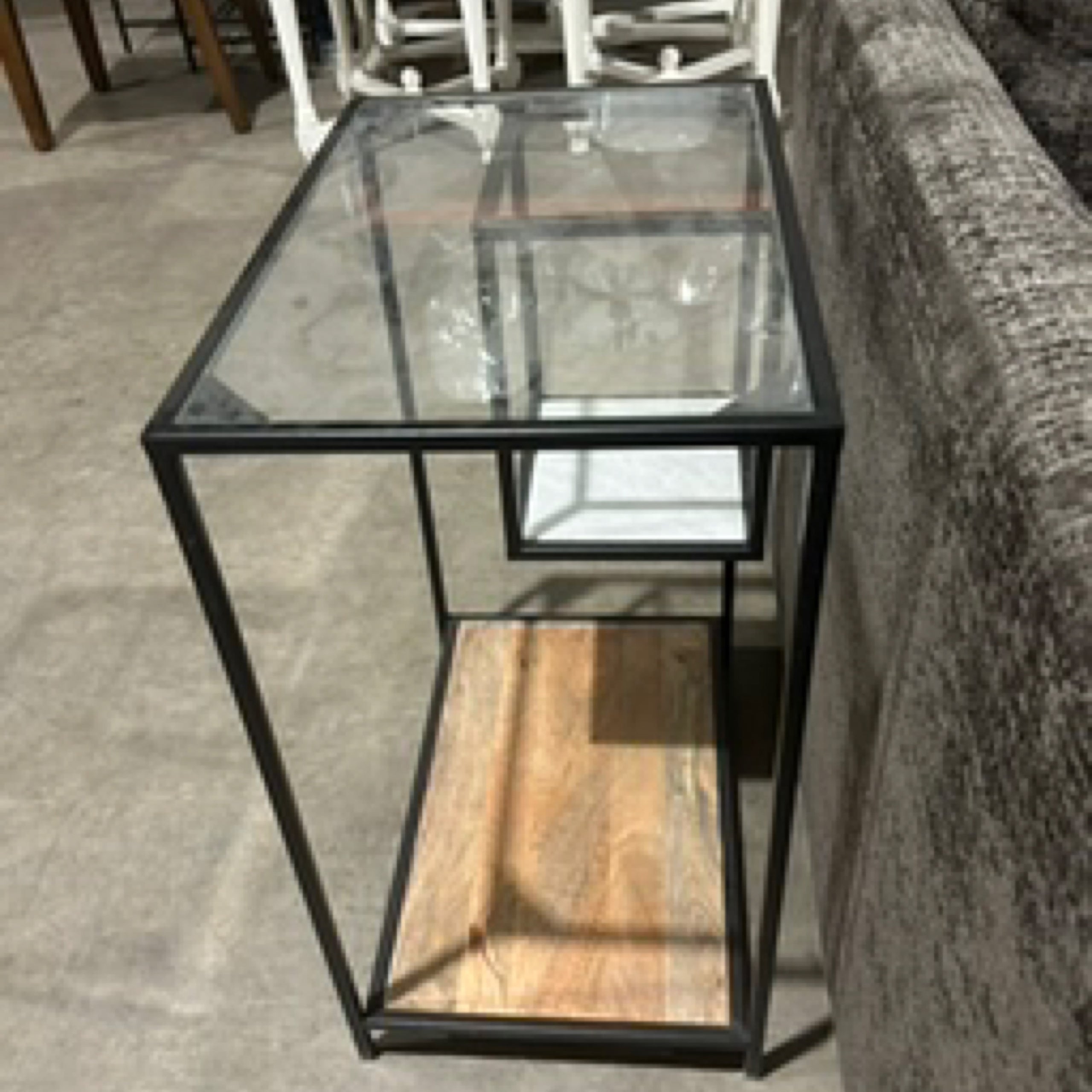 GLASS END TABLE | Textures Warehouse